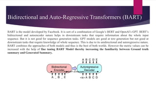 Comparative Analysis of Text Summarization Techniques | PPTX