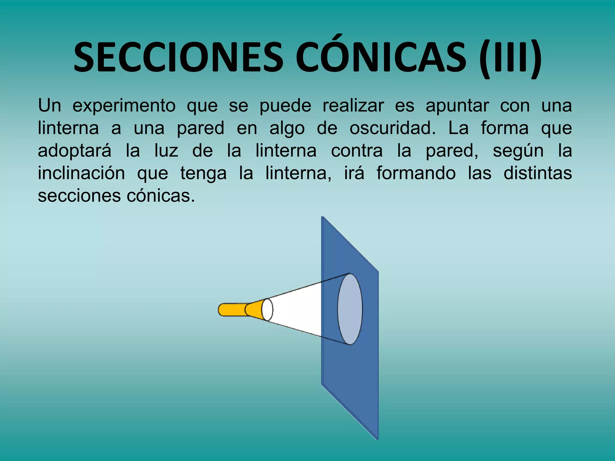 Secciones cónicas circunferencia | PPTX