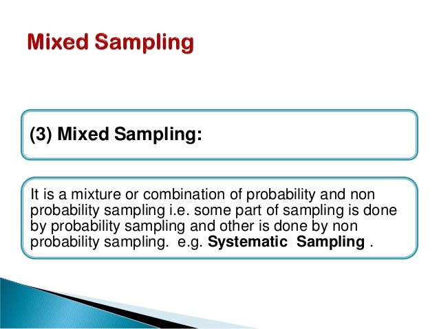 Sampling Theory Part 2