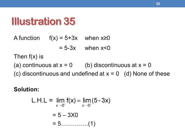 Limits and Continuity - Intuitive Approach part 3 | PDF | Physics | Science