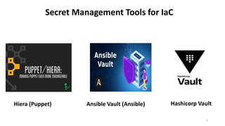 Shhh!: Secret Management Practices for Infrastructure as Code | PPT