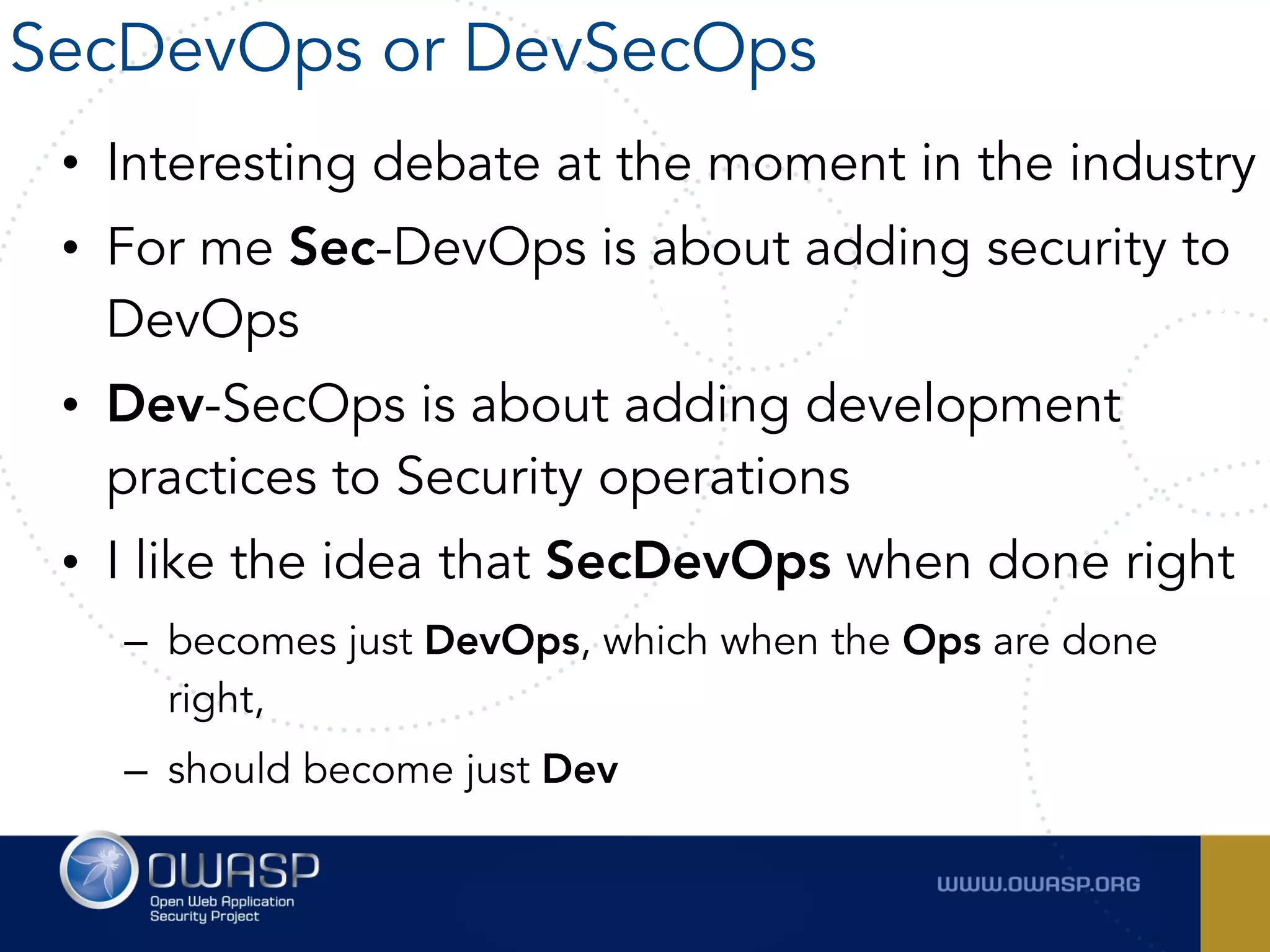 SecDevOps Risk Workflow - v0.6 | PDF | Cloud Computing | Internet