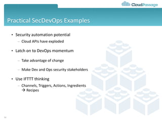 SecDevOps: The New Black of IT | PPT