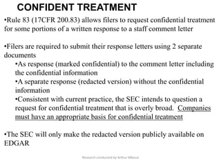 Sec disclosure methods including incorporation by reference | PPTX