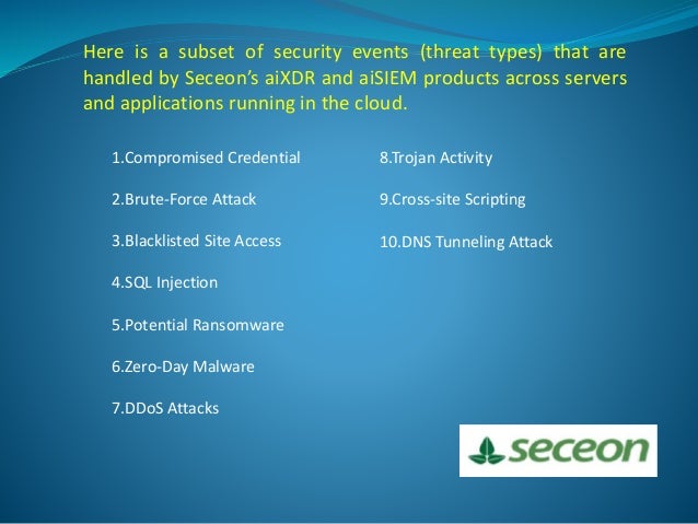 Seceon Open Threat Management Platform.pptx