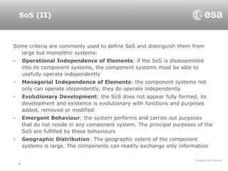 Modelling Methodologies in Support of Complex Systems of Systems Design ...