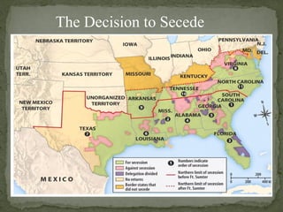 Secession and the Civil War | PPT