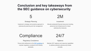 SEC Guidance on Cybersecurity | PPT