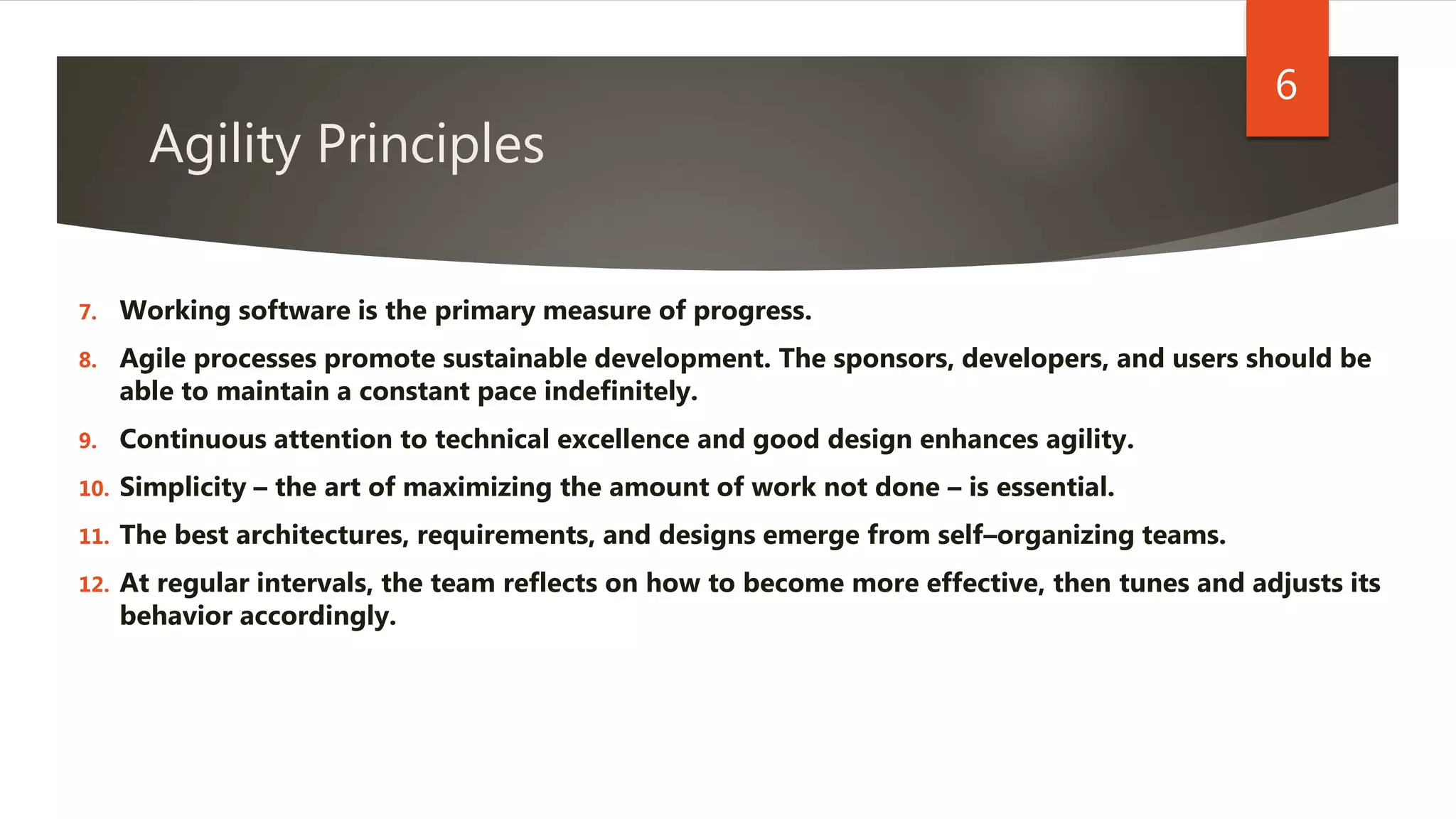 Agile Process models | PPTX