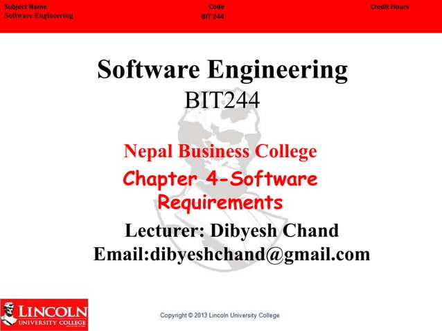 SE Chapter 4 - Software Requirements.pptx