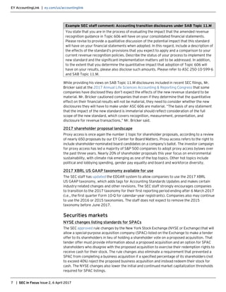SEC in Focus (EY Publication) | PDF