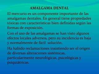 Amalgama | PPT