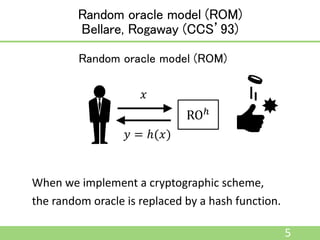Weakened Random Oracle Models with Target Prefix | PPT