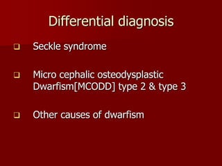 Seckle Syndrome | PPSX
