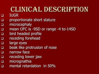 Seckle Syndrome | PPSX