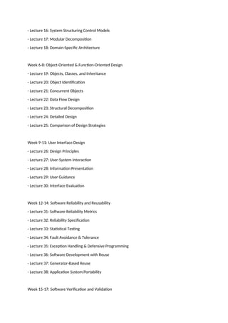 Introduction to software engineering and Evalution | PDF