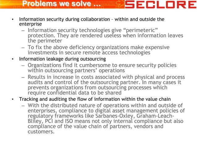 Seclore Corporate Profile | PPT
