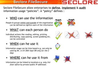 Seclore File Secure Sharepoint Walkthrough | PPS