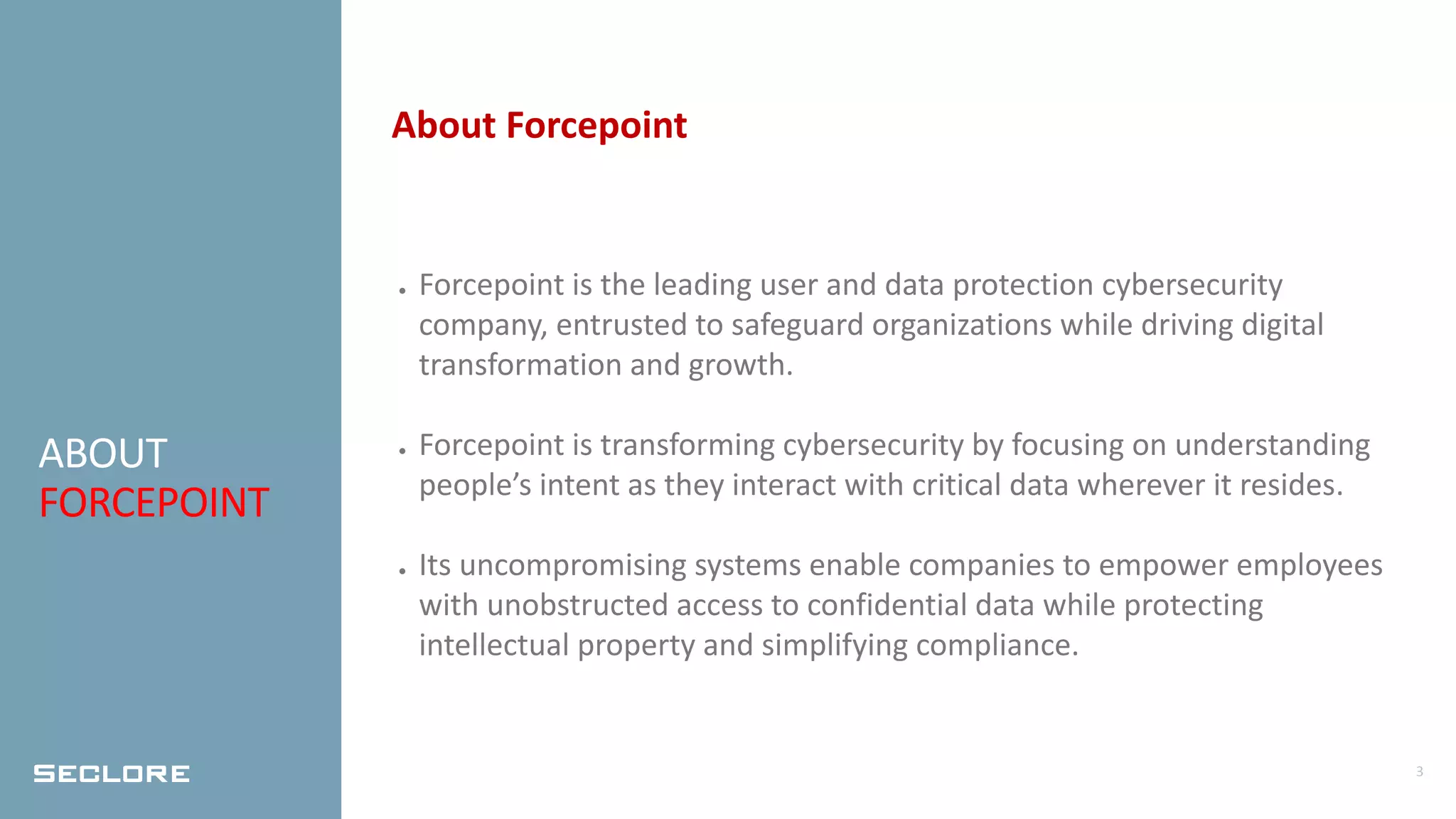 Seclore for Forcepoint DLP | PPTX