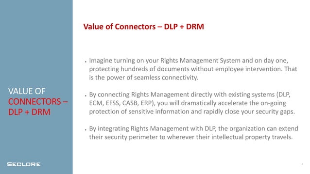 Seclore for Forcepoint DLP | PPTX | Technology & Computing