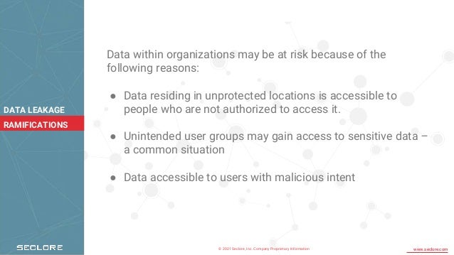 Seclore Internal Document Security Control with DRM | PPT