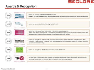 Presentation by Seclore Technologies at Zensar #TechShowcase. An iSPIRT ProductNation initiative ...