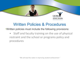 Seclusion and Restraint | PPT