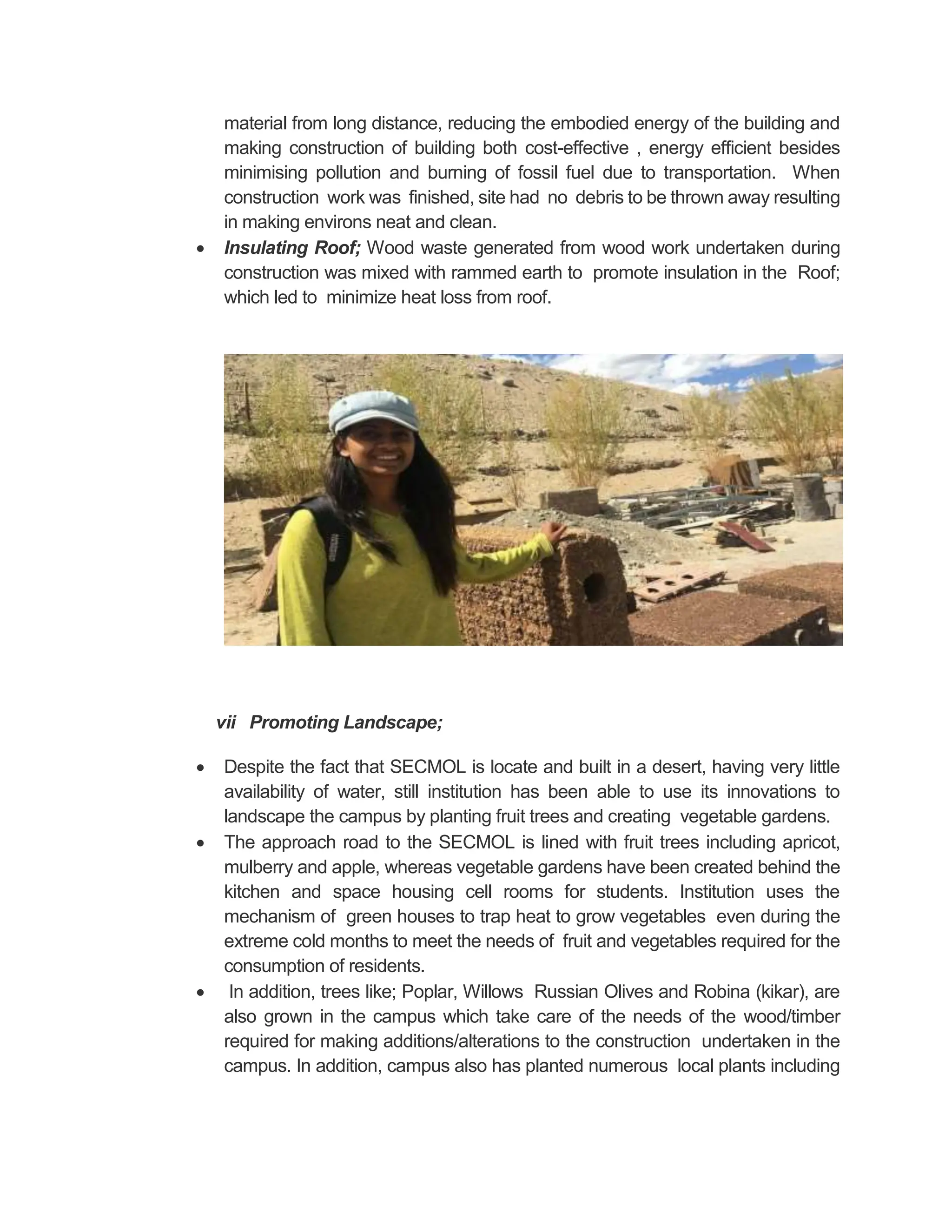 SECMOL School In Leh- A Role Model of Vernacular , Passive and ...