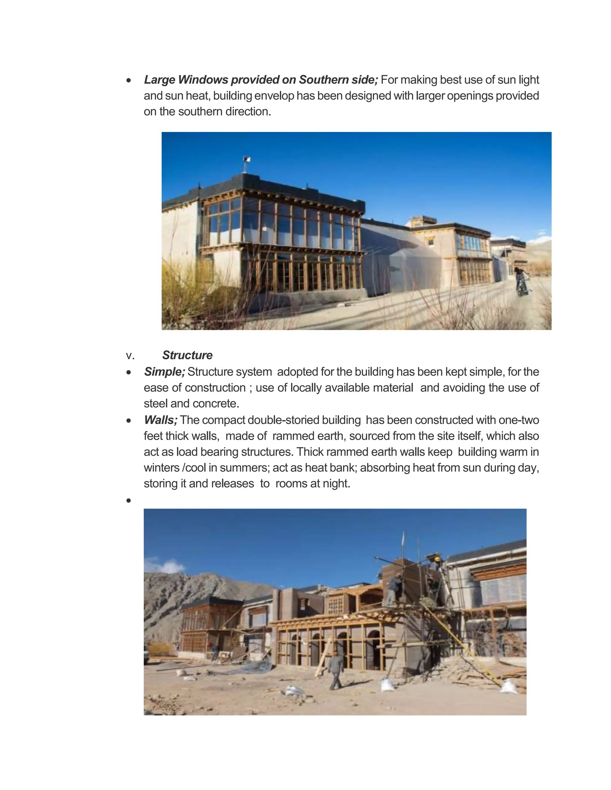 SECMOL School In Leh- A Role Model of Vernacular , Passive and ...