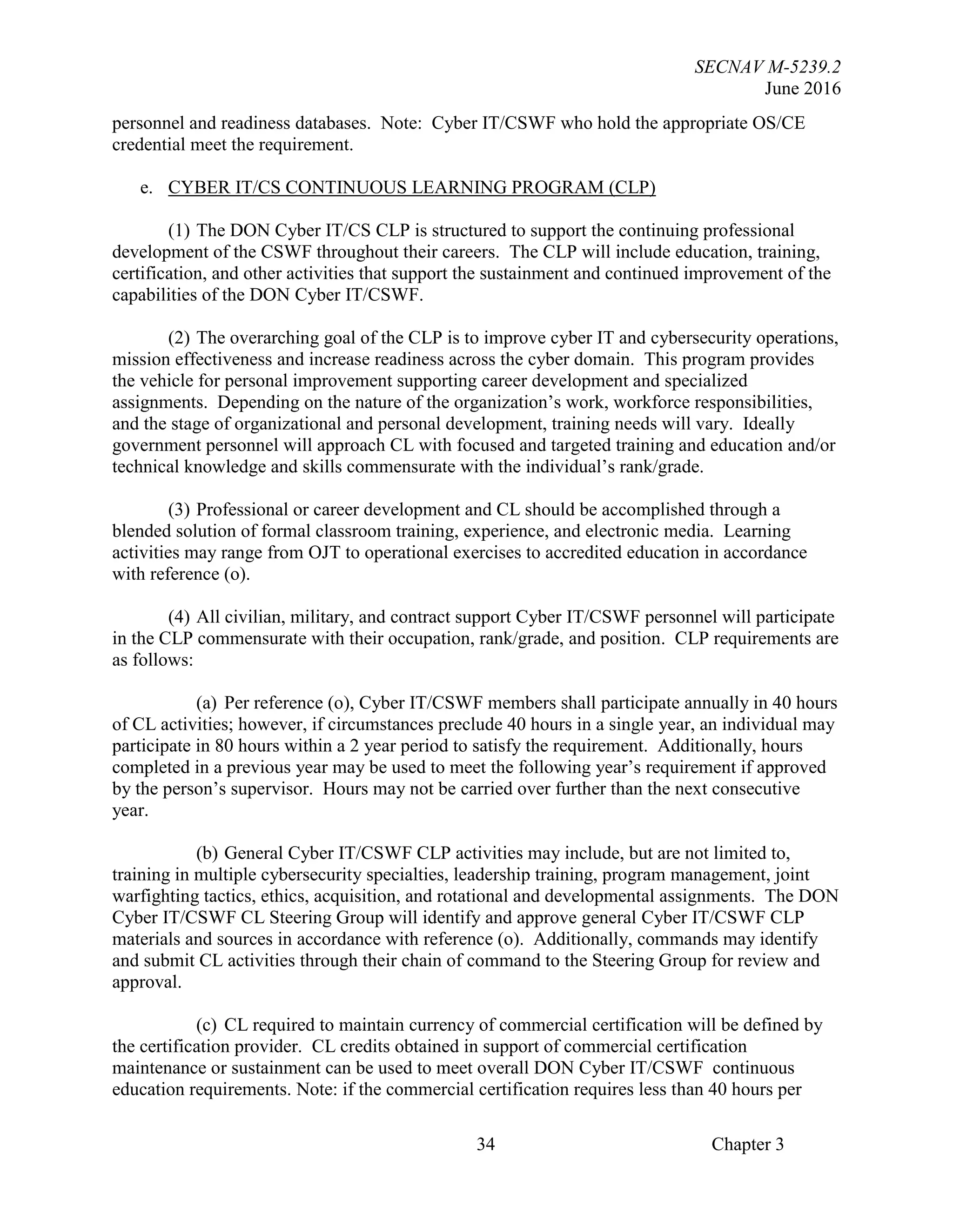 SECNAV M-5239.2 | PDF