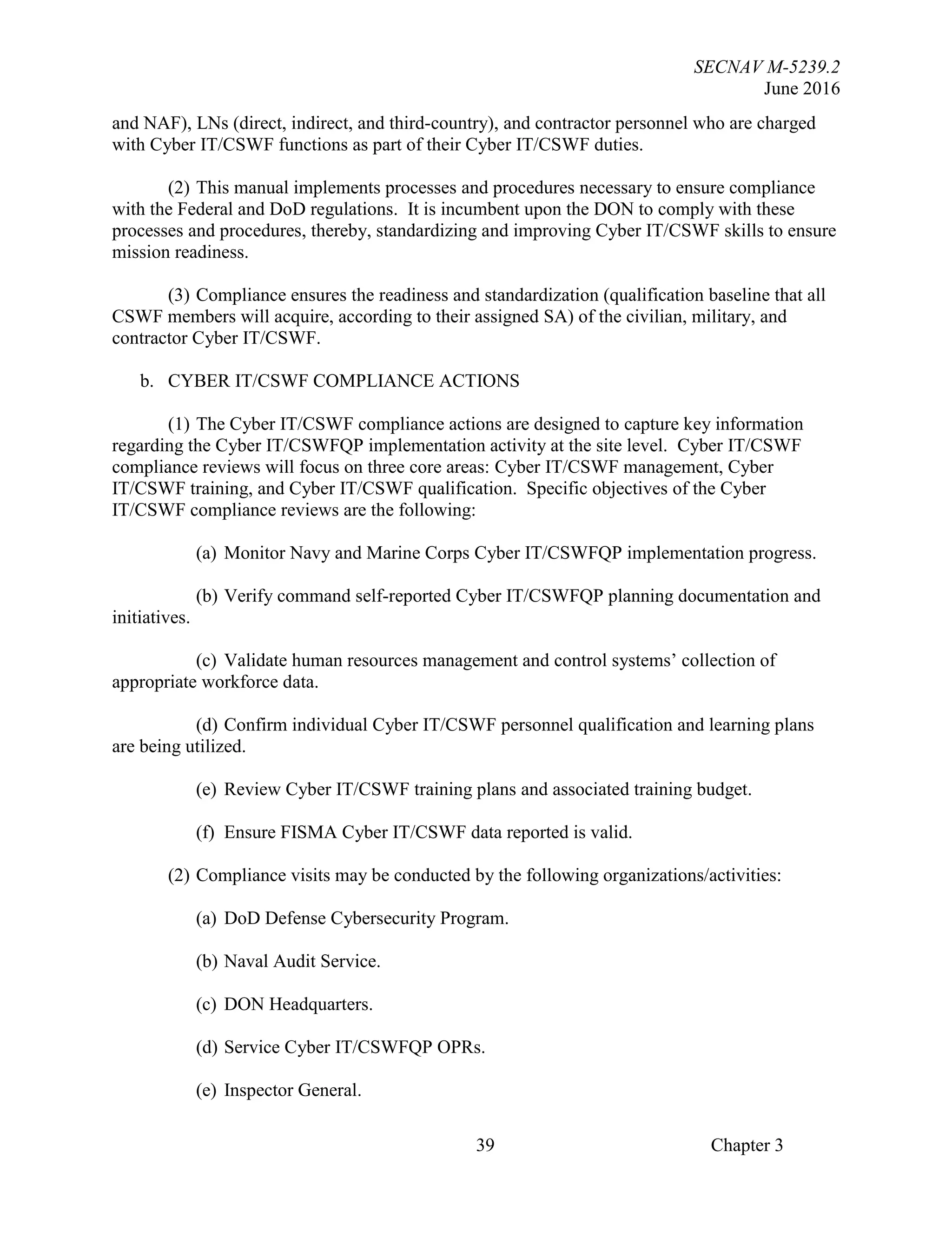 SECNAV M-5239.2 | PDF