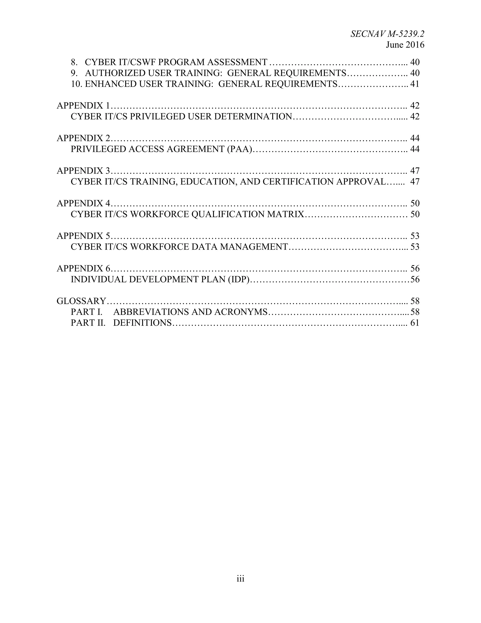 SECNAV M-5239.2 | PDF