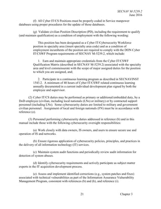 SECNAV M-5239.2 | PDF