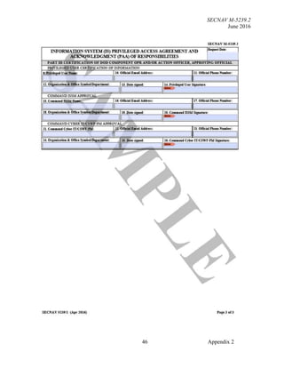 SECNAV M-5239.2 | PDF