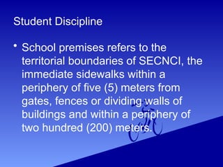 SECNCI Values Formation Lecture, a key to transformation | PPTX