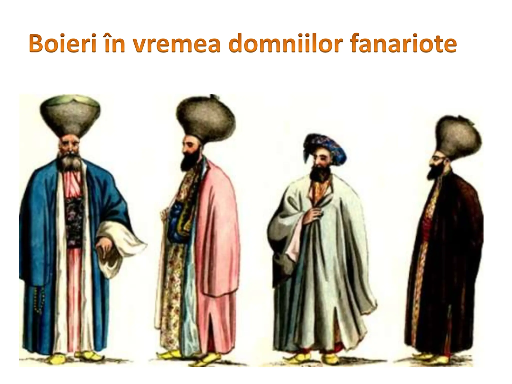 Istoria premoderna Romaniei- secolul fanariot | PPTX