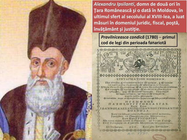 Istoria premoderna Romaniei- secolul fanariot | PPT