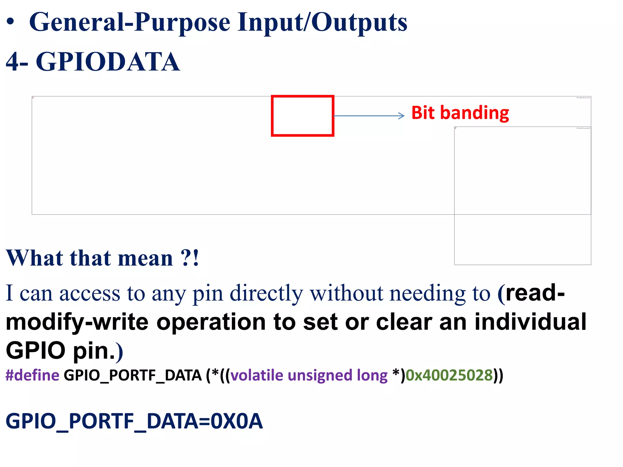 GPIO In Arm cortex-m4 tiva-c | PDF