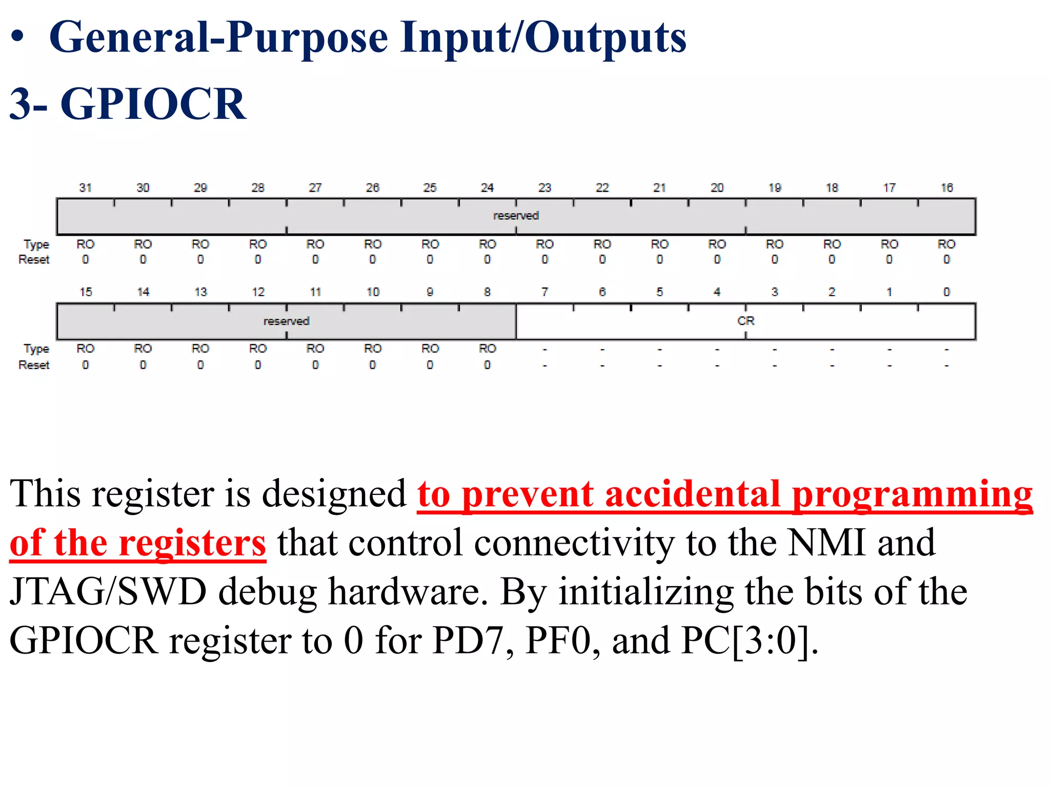 GPIO In Arm cortex-m4 tiva-c | PDF