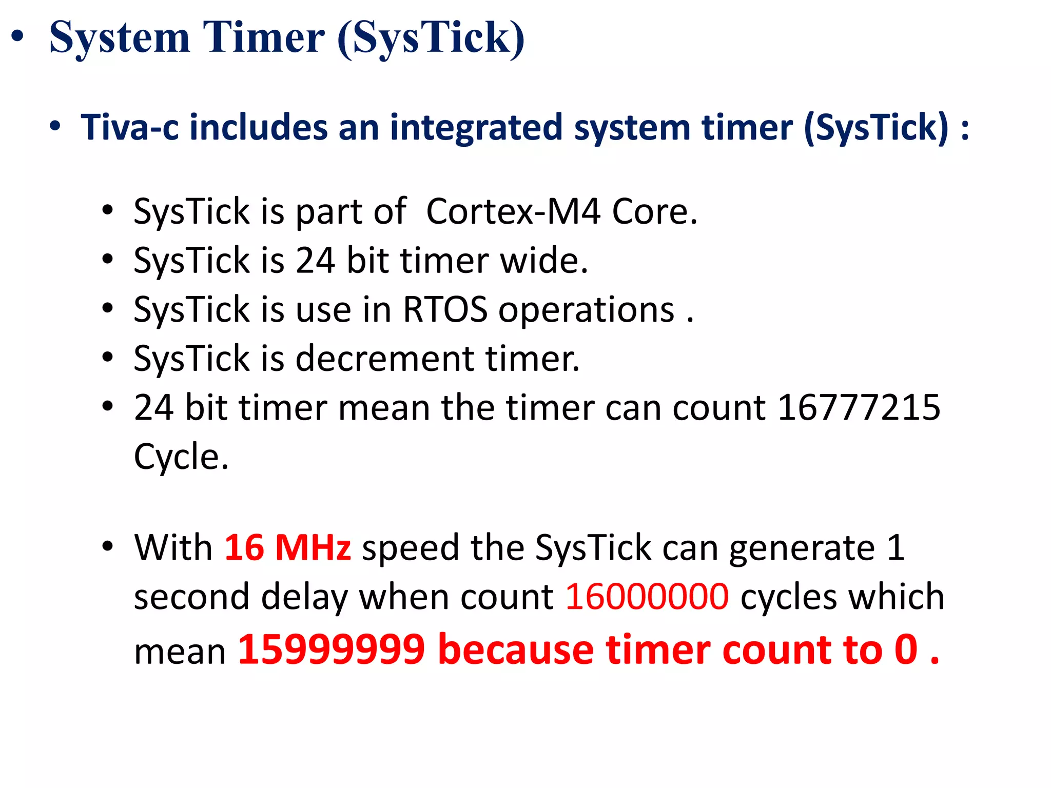 GPIO In Arm cortex-m4 tiva-c | PDF