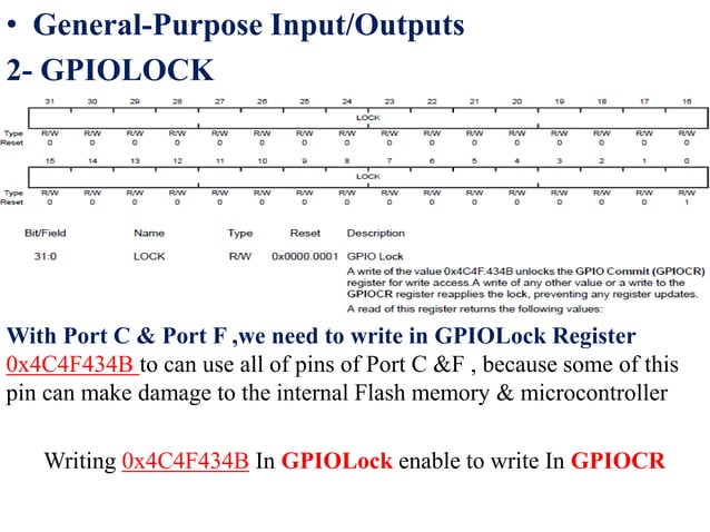 Gpio In Arm Cortex M4 Tiva C Pdf Computer Peripherals Computing
