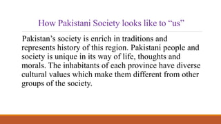 Pakistani Society | PPTX
