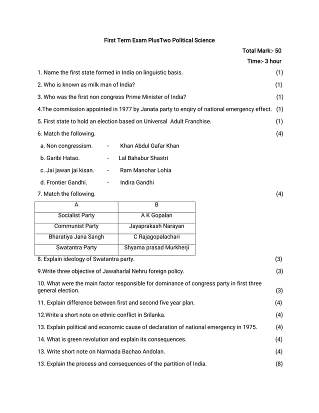 second year political science exam onam.pdf