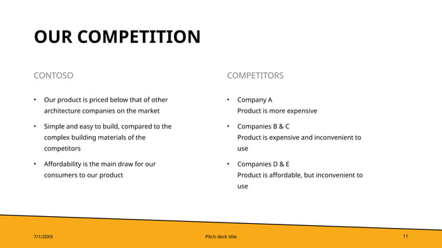 Architecture template from Microsoft Powerpoint | PPTX