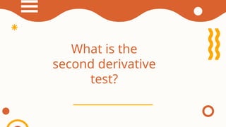 second-derivative-test.pptxSEPTEMBER 30, | PPTX