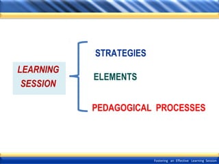 THE LEARNING SESSION | PPT
