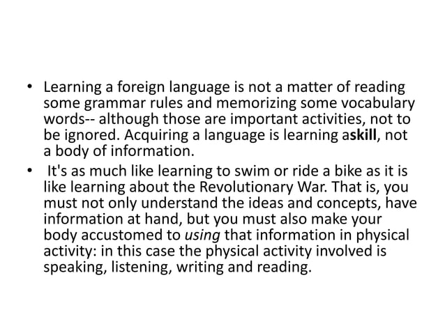 Second language-acquisition-vs-language-learning | PPT