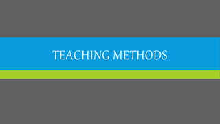 Second language teaching methods | PPTX