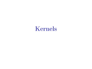 Kernels and Support Vector Machines | PPT