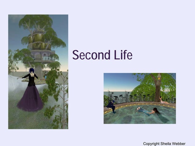 Second Life and its uses: My Second Life | PPT